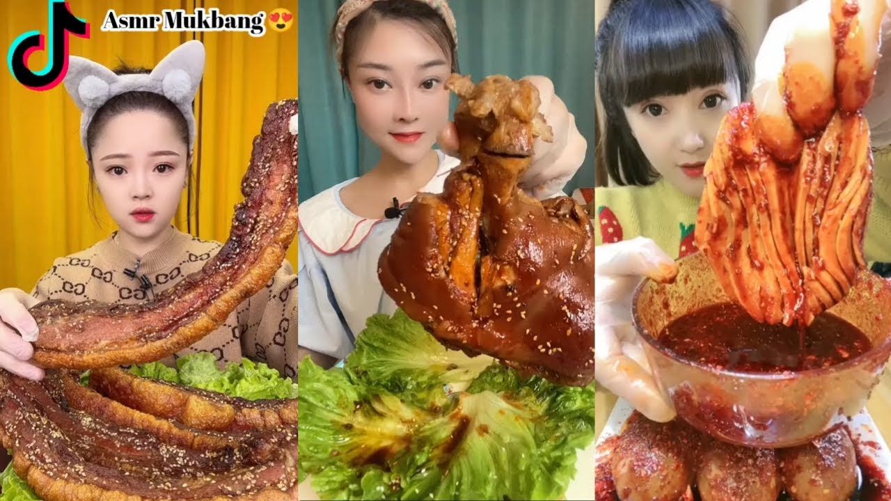 Best ASMR Mukbang From Tik Tok Part 1 | Mukbang Chinese | Mukbang ...