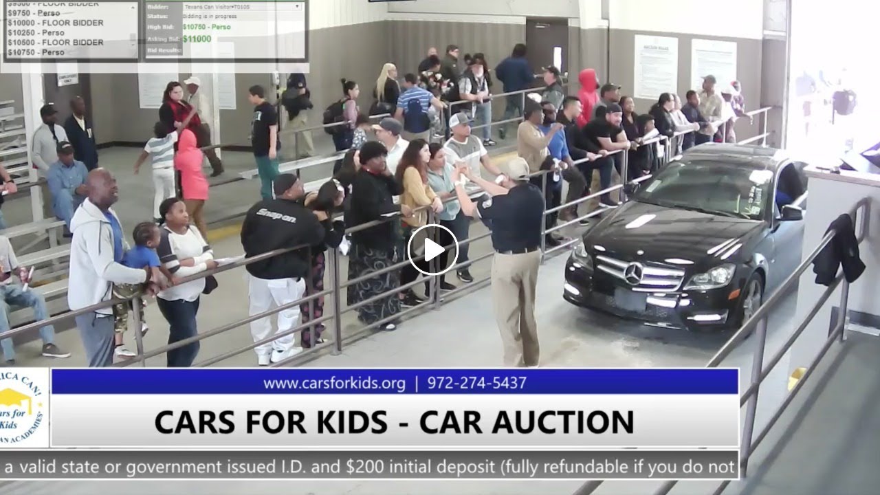 Texans Can - CarsforKids.org - Car Auction - 03-07-2020 - YouTube