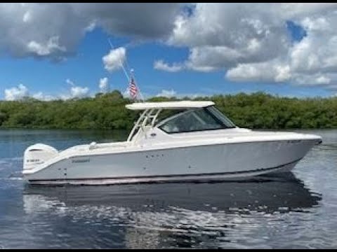 2020 Pursuit 29' Dual Console - YouTube