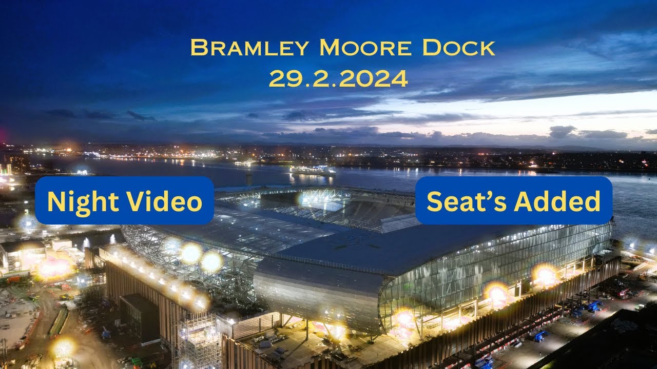 Barrel-Clad Roof Takes Shape At Everton Stadium! - YouTube