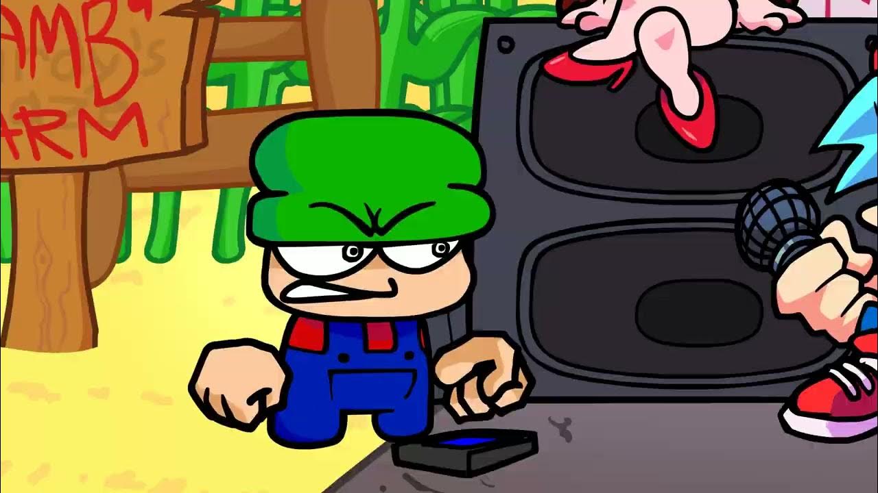 Friday Night Funkin' VS Dave & Bambi 3.0 | Bambis Phone Cutscene - YouTube