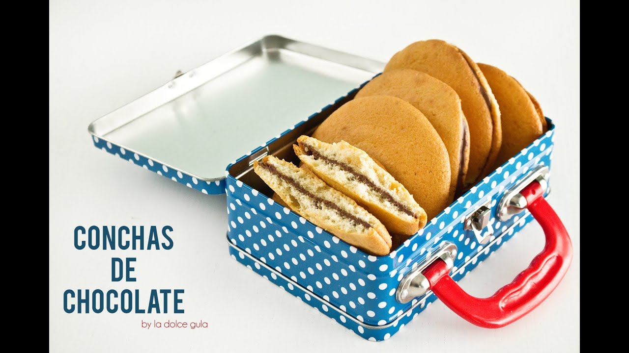 CONCHAS CHOCOLATE TIPO CODAN - La Dolce Gula Recetas - YouTube