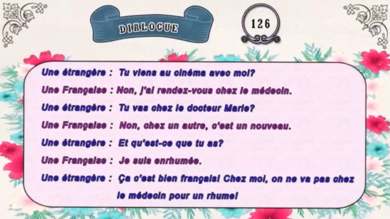26 minutes de DIALOGUES EN FRANÇAIS | 26 minutes of FRENCH DIALOGUES ...