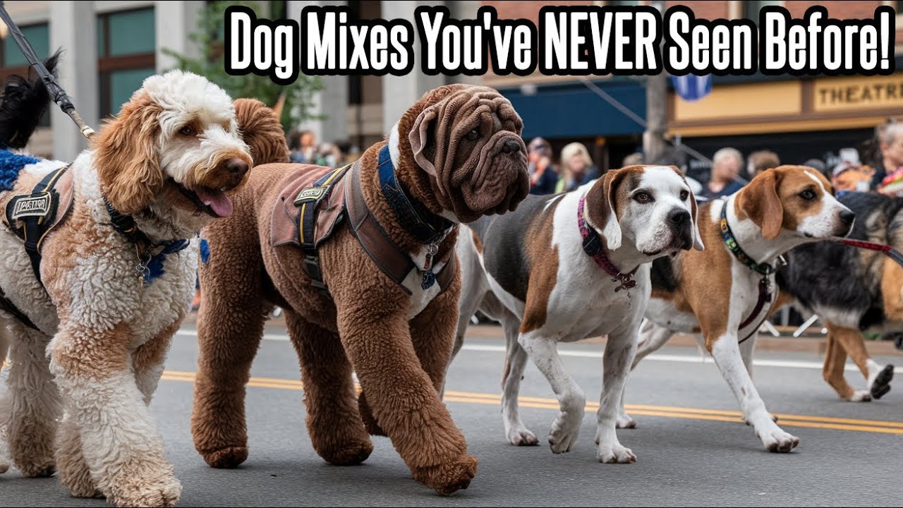 Dog Breed Mixes You've NEVER Seen Before! || Rare & Wonderful : Unique ...