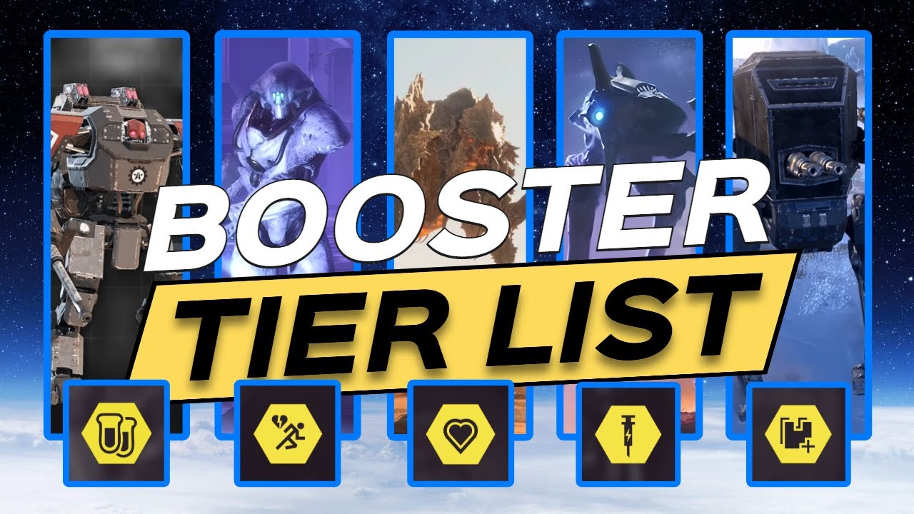 HELLDIVERS 2 | THE BEST & HONEST BOOSTER TIER LIST - YouTube