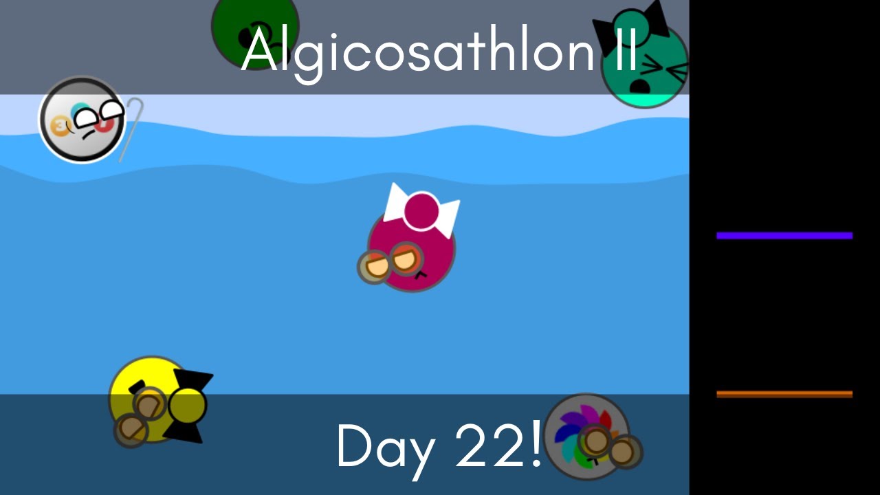 Algicosathlon II Day 22 | Cannon Ball! - YouTube
