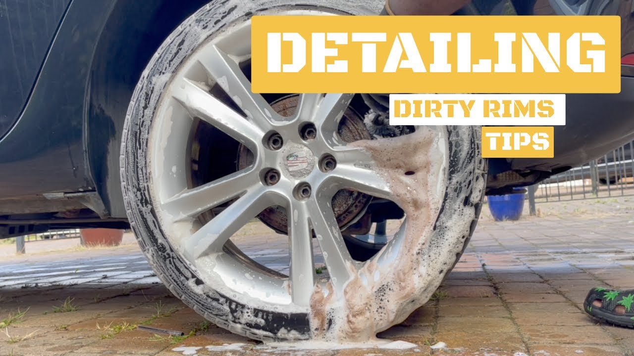 How to detail the rims of your car - YouTube