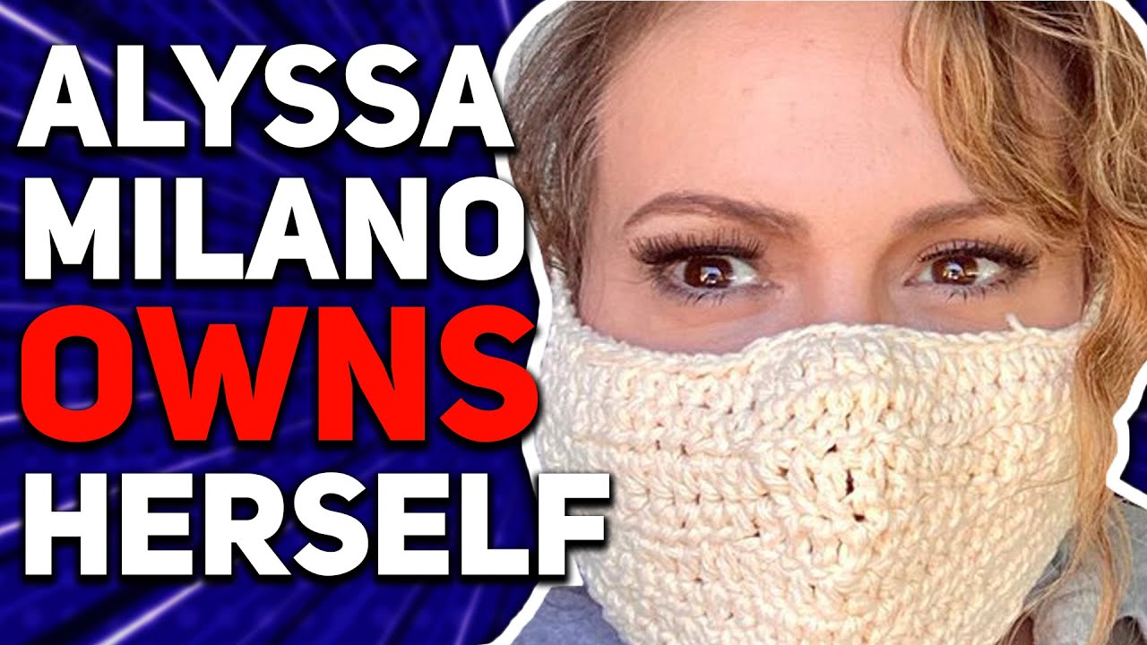 LOL: Alyssa Milano ROASTED For Self-Owning Twitter Post - YouTube