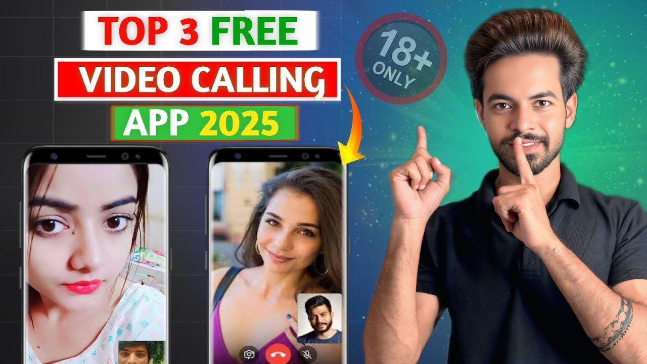 Top 3 Free Video Call Apps | Free Video Call Apps | Free Dating App2025 | 2025 best video chats ...