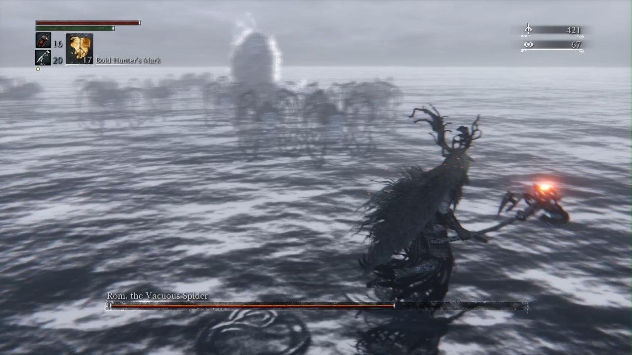 Bloodborne Rom The VACUOUS SPIDER - YouTube