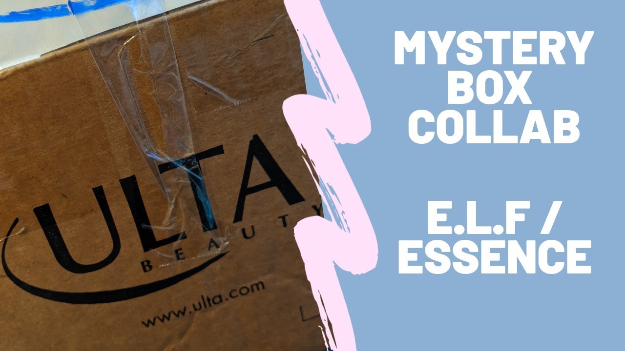 Mystery Box Unboxing // Collaboration // ELF & Essence - YouTube