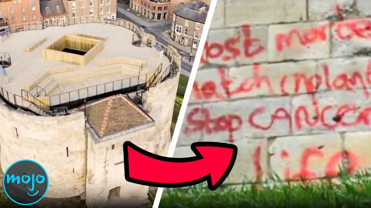 Top 10 Historical Buildings Ruined by MORONS - YouTube