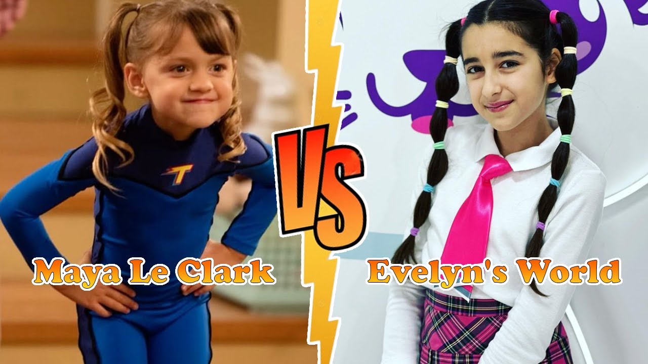 Maya Le Clark (Chloe Thunderman) VS Evelyn's World Transformation 2024 ...