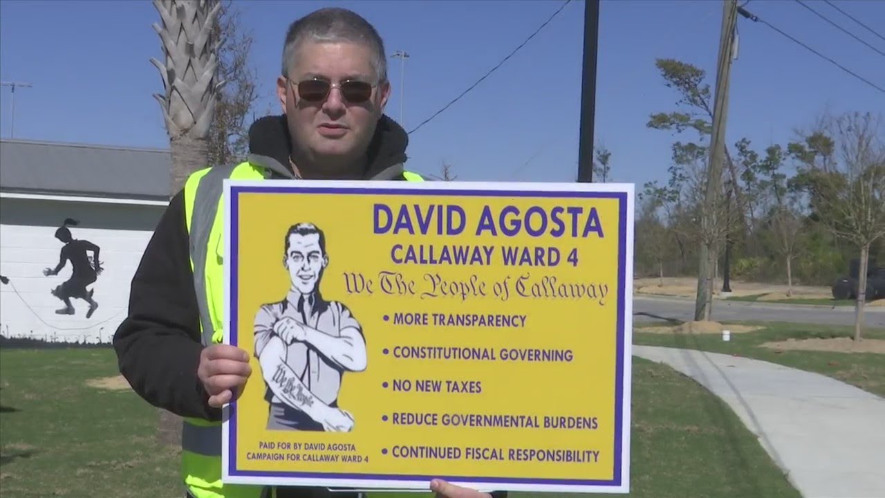 David Agosta announces candidacy for Callaway commissioner - YouTube