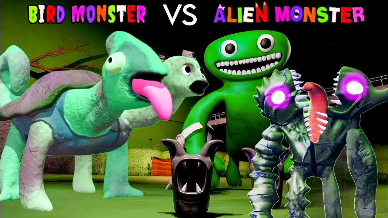 Bird Monster vs Alien Monster (Puzzle Comparison)Chamataki & Tamataki ...