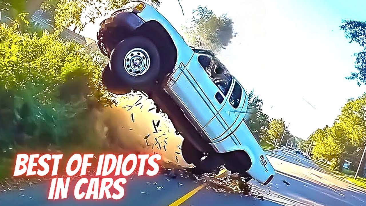 BEST OF THE MONTH - Road Rage! Bad Drivers! Instant Karma! Car crashes ...
