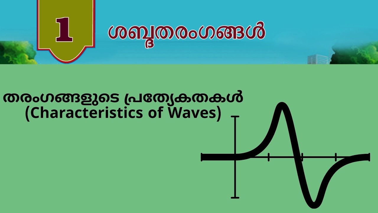 Sound Waves-തരംഗങ്ങളുടെ പ്രത്യേകതകള്‍ (Characteristics of Waves) Std ...