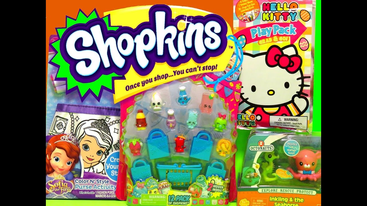 Shopkins Limited Edition Hello Kitty Sofia the First Octonauts, Video ...