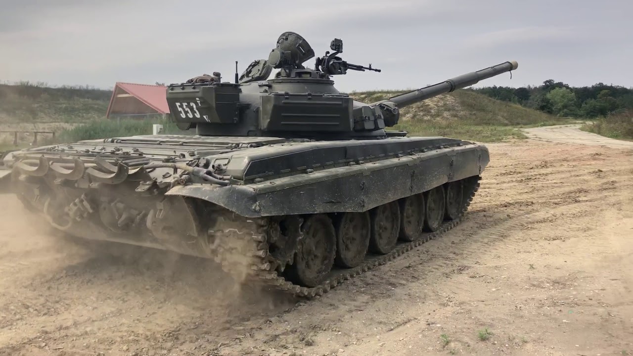 You can drive real tank machine in Czech Republic - YouTube