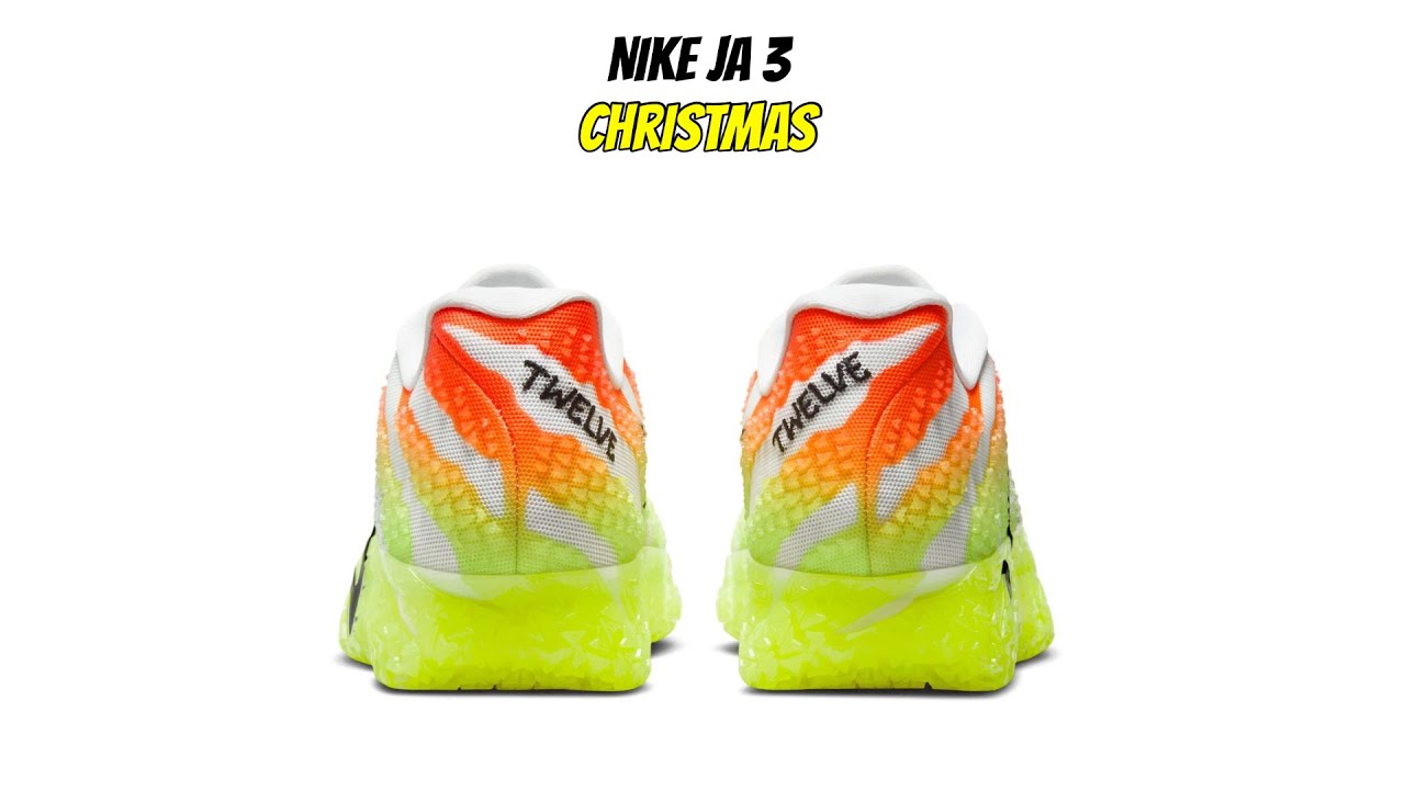 Nike Ja 3 Christmas - YouTube