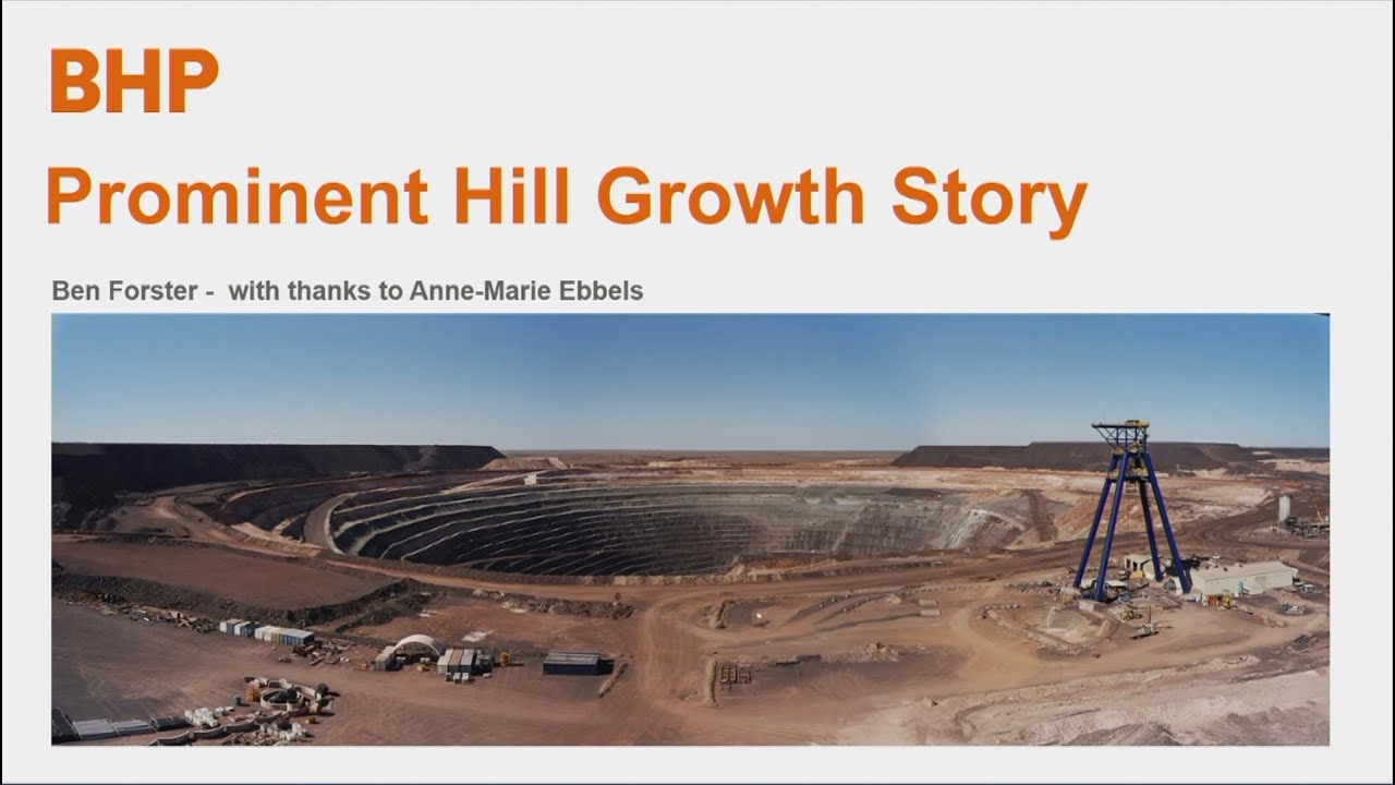 SAEMC 2024 | BHP: The Prominent Hill growth story - YouTube