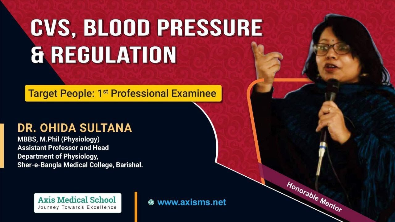 Physiology | CVS | Blood Pressure & Regulation - YouTube