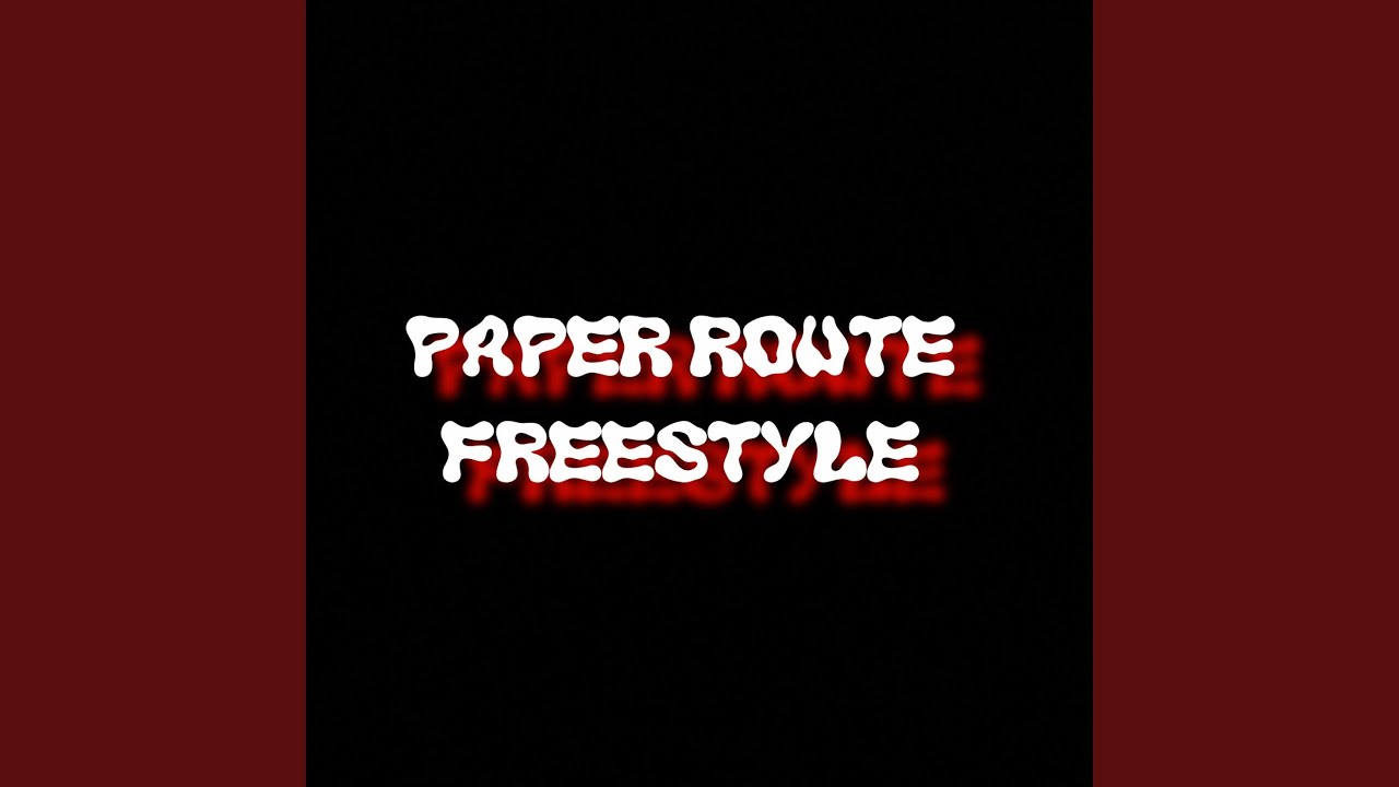 Paper route freestyle - YouTube