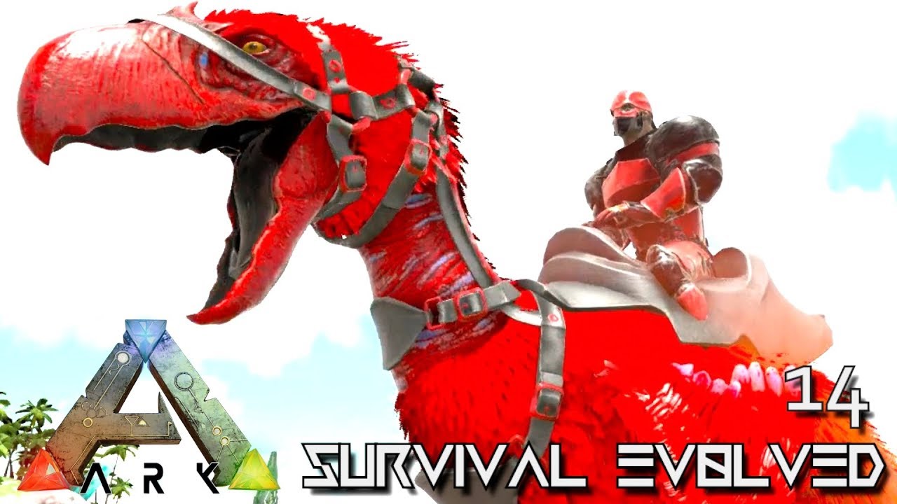 ARK: SURVIVAL EVOLVED: ALPHA TERROR BIRD SQUAD E14 !!! ( ARK EXTINCTION ...