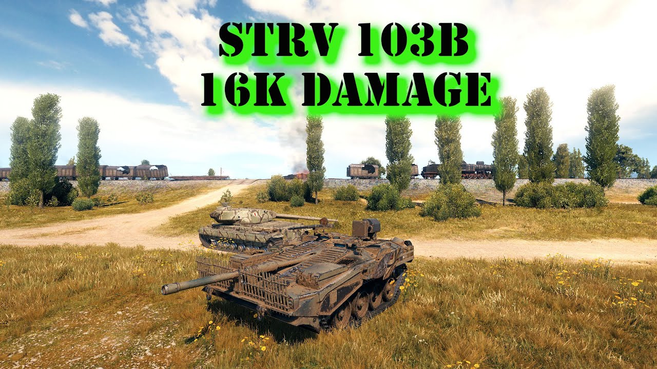Strv 103B Gameplay replay World of Tanks - YouTube