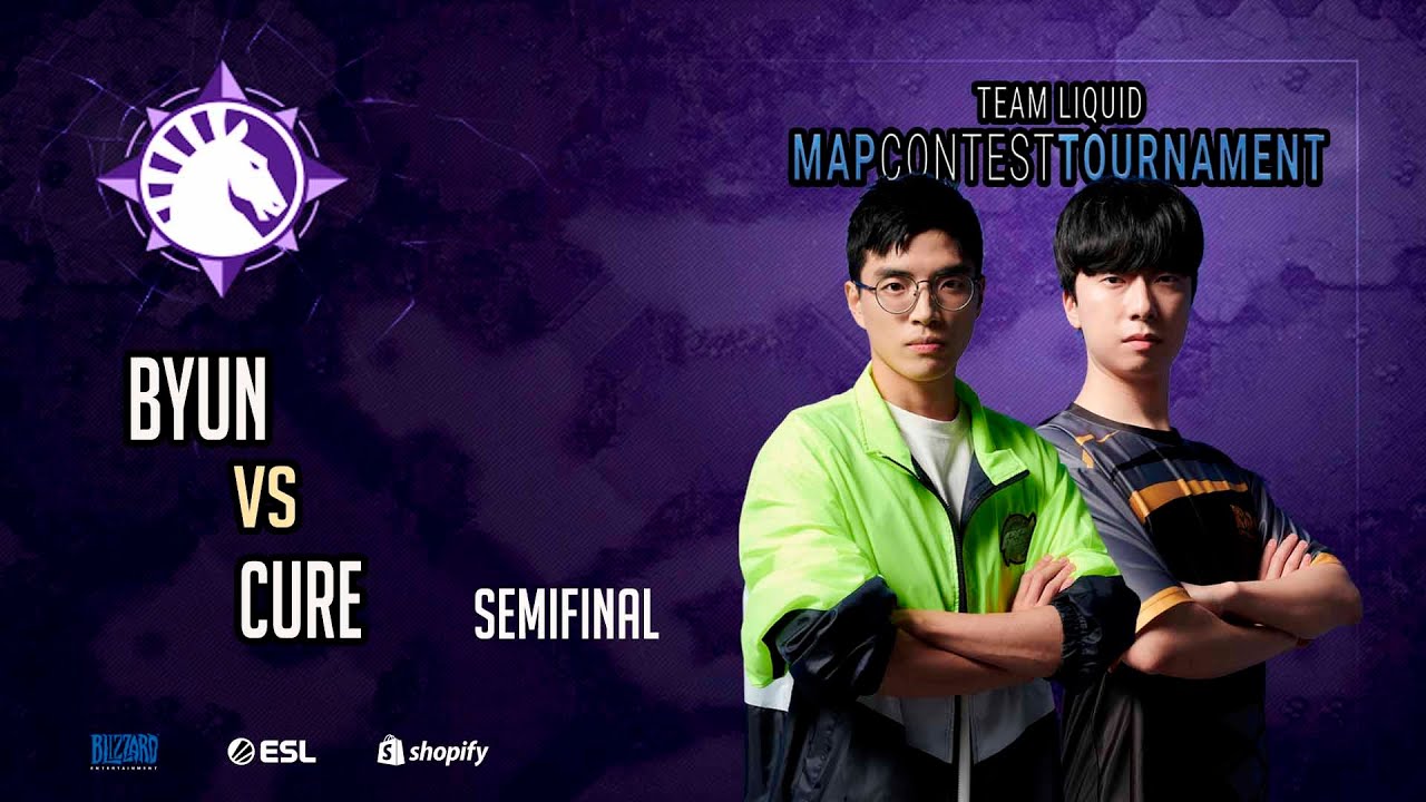 StarCraft 2 - Mapas Nuevos!! ByuN vs Cure Semifinal / Team Liquid Map ...