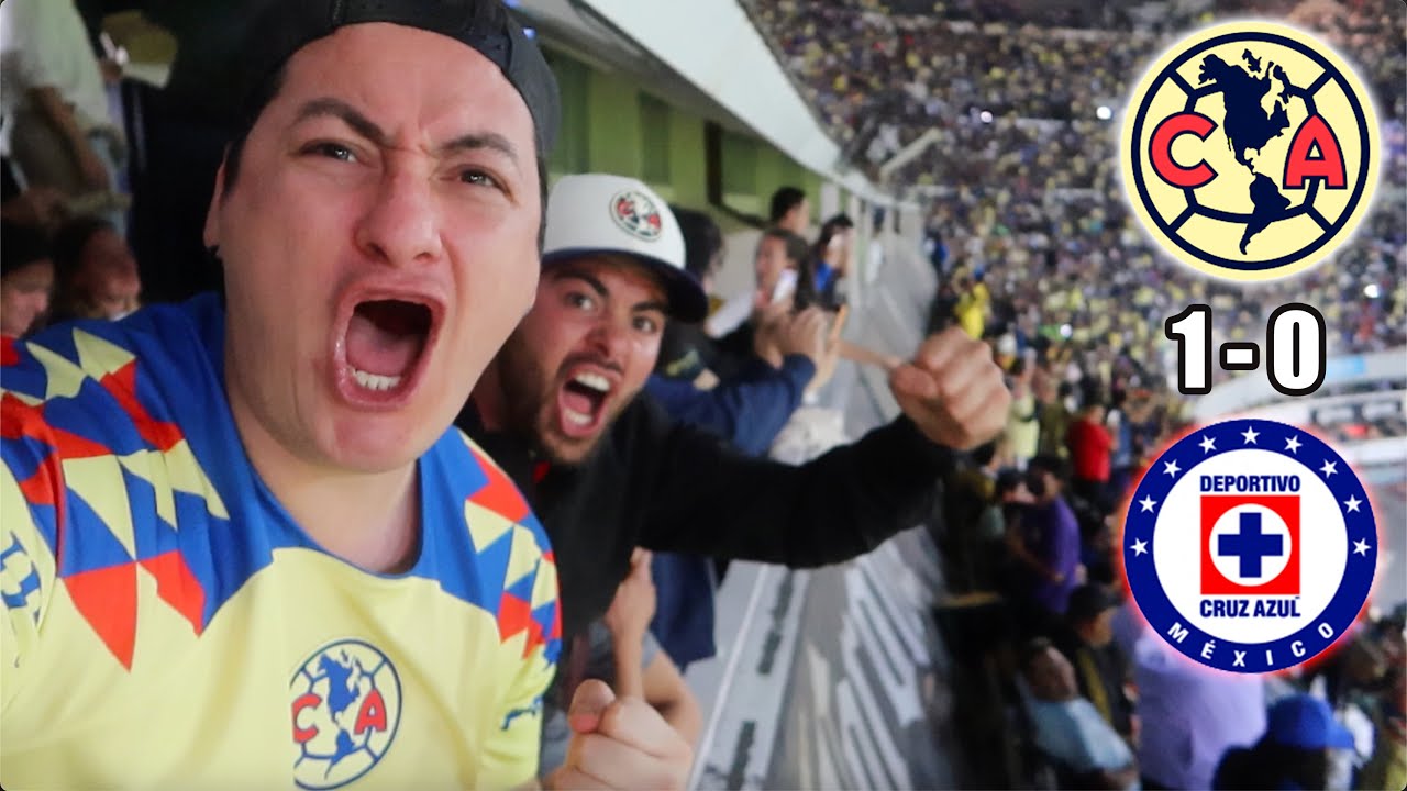 ¡DESPERTÓ EL CAMPEÓN! Desde el Azteca América 1-0 Cruz Azul - YouTube