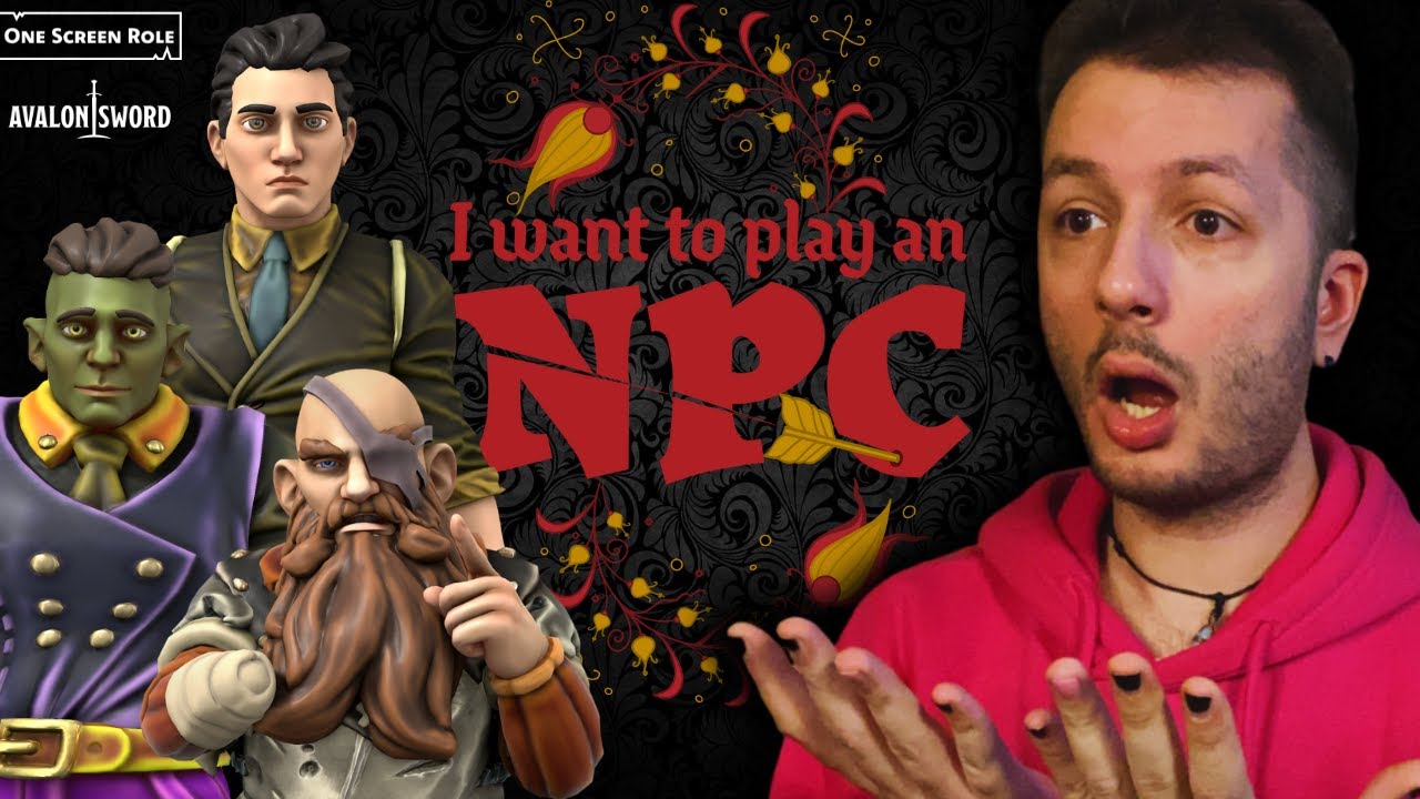 ONE SCREEN ROLE | I WANT TO PLAY AN NPC - YouTube