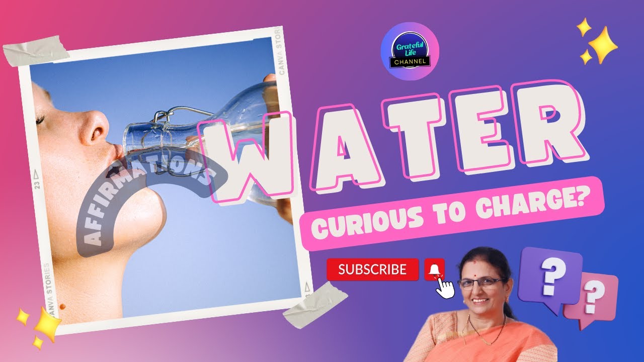 🧐🤔 Curious about how to charge water with affirmations? Watch this ...