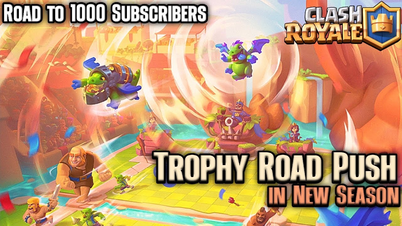 New Season Live Trophy Rush🔥 | Clash Royale live - YouTube