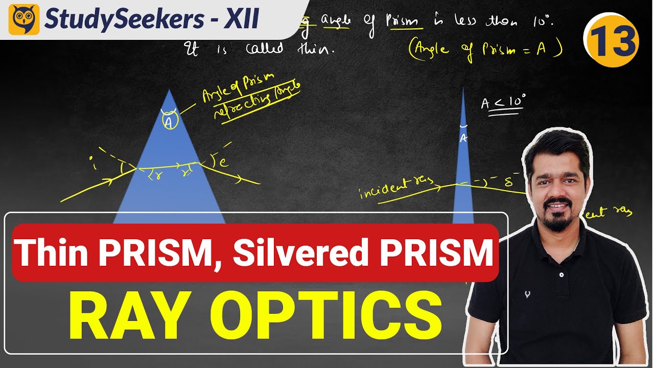 13. Thin Prism, Silvered Prism | Class 12 Physics | Raj Mourya - YouTube