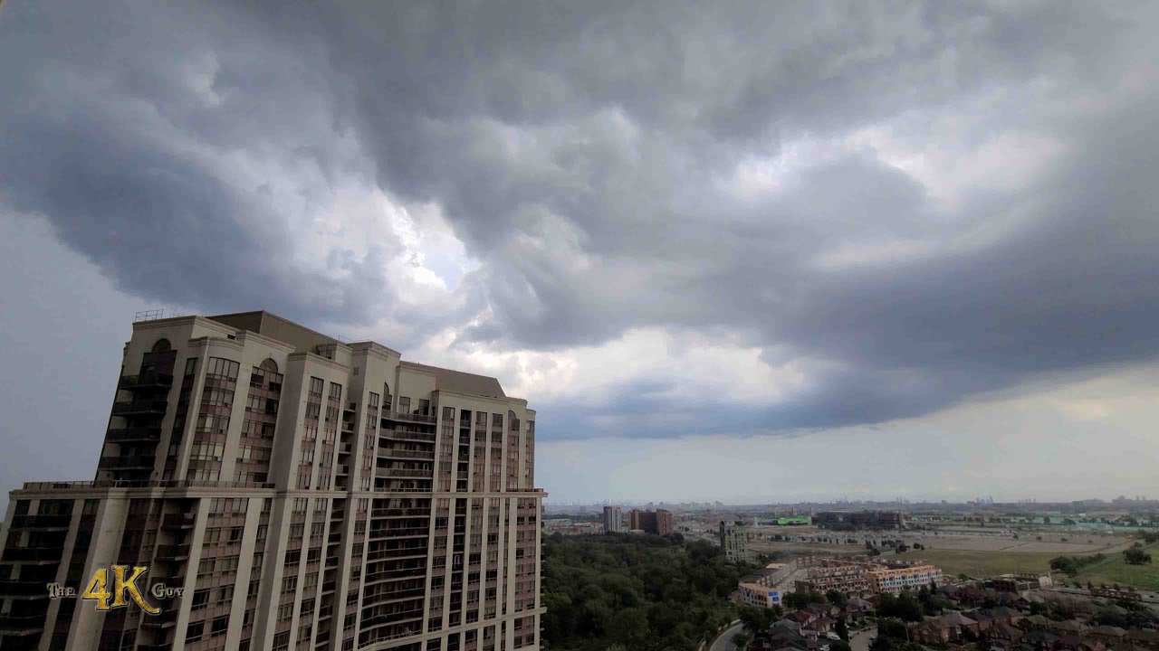 Toronto: Biggest wind storm of the summer hitting the GTA strong 8-26 ...