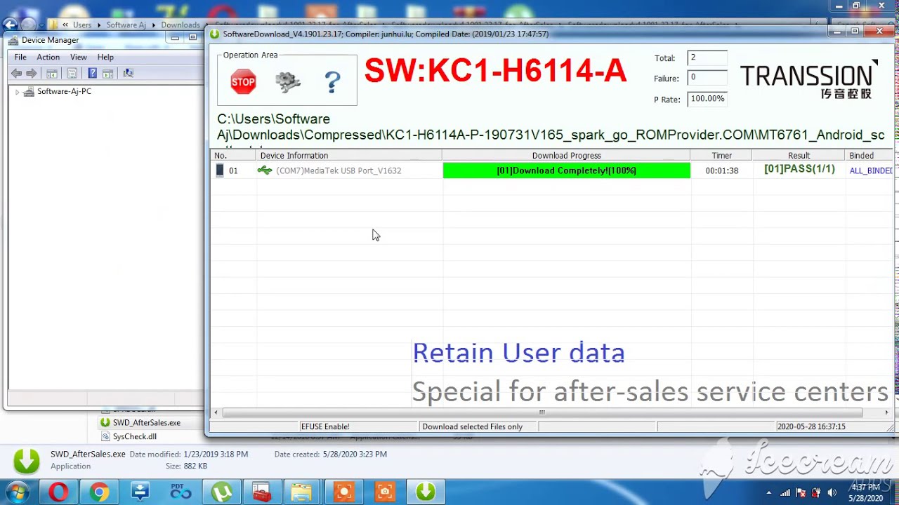 tecno kc1 16+2 a hang on logo done - YouTube