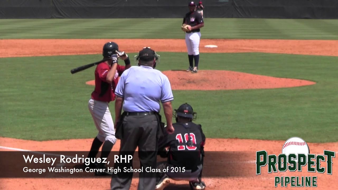 Wesley Rodriguez Prospect Video,RHP, George Washington Carver High ...