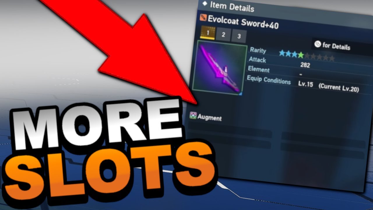 How To Add More Slots To Weapons & Units In PSO2 NGS | PSO2 New Genesis ...