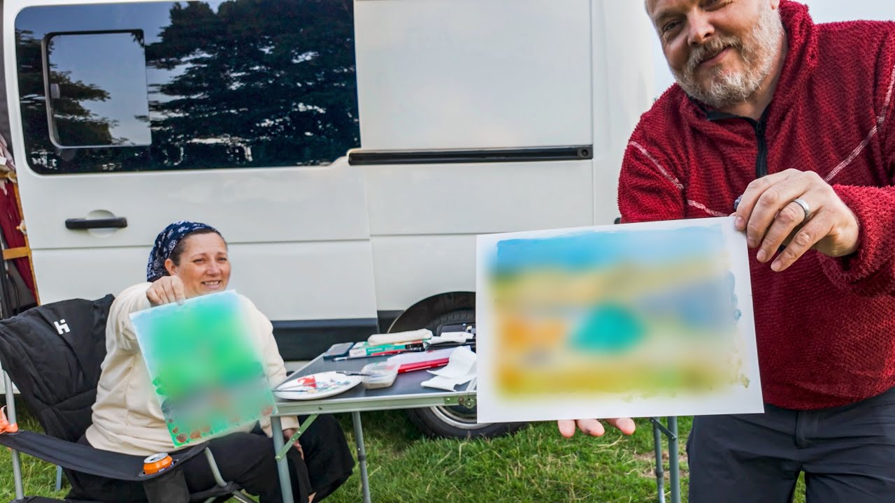 My first video…Landscape painting with Paul Messner - YouTube