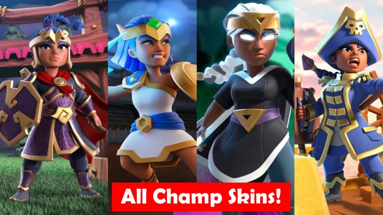 Royal Champion All Skins Collection . Comment Your Favourite Skin . # ...