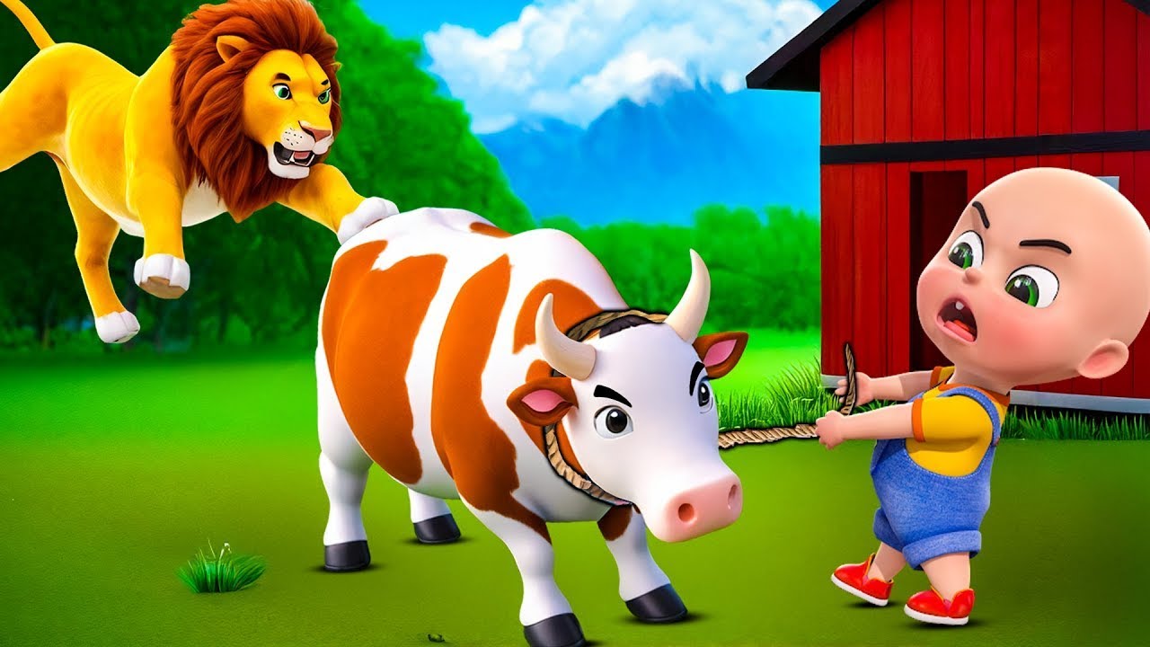 Moo Moo The Cow New Compilation | Young MacDonald Had A Farm | Nursery ...
