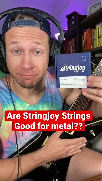 Stringjoy Strings Good for Metal?? #shorts - YouTube
