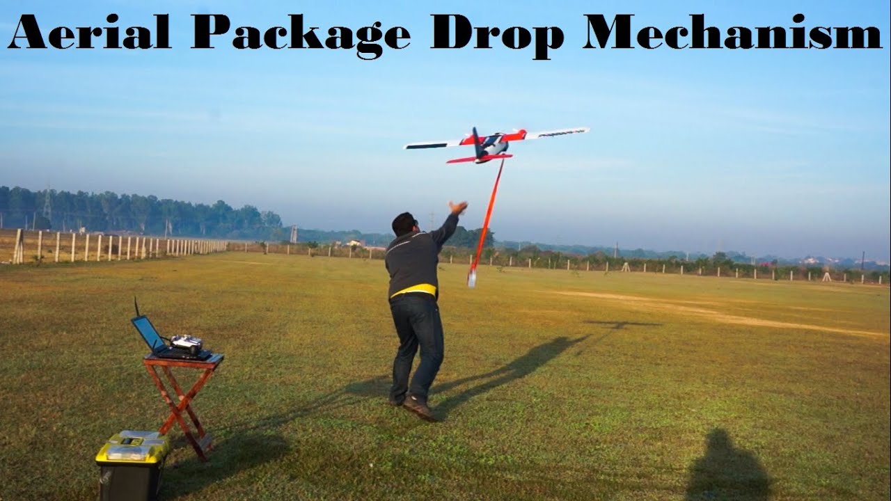 Aerial Package Drop Mechanism For Arduplane Or Arducopter - YouTube