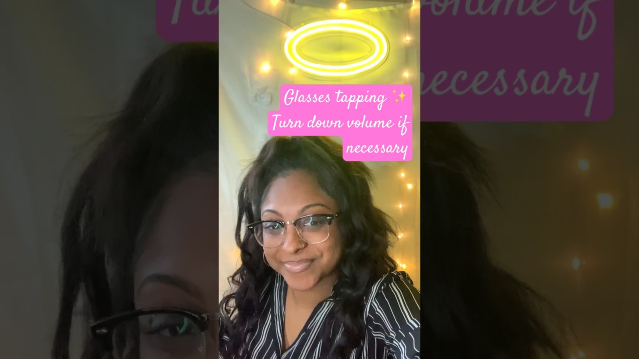 Tapping glasses ASMR #asmr #satisfying #nailtapping - YouTube