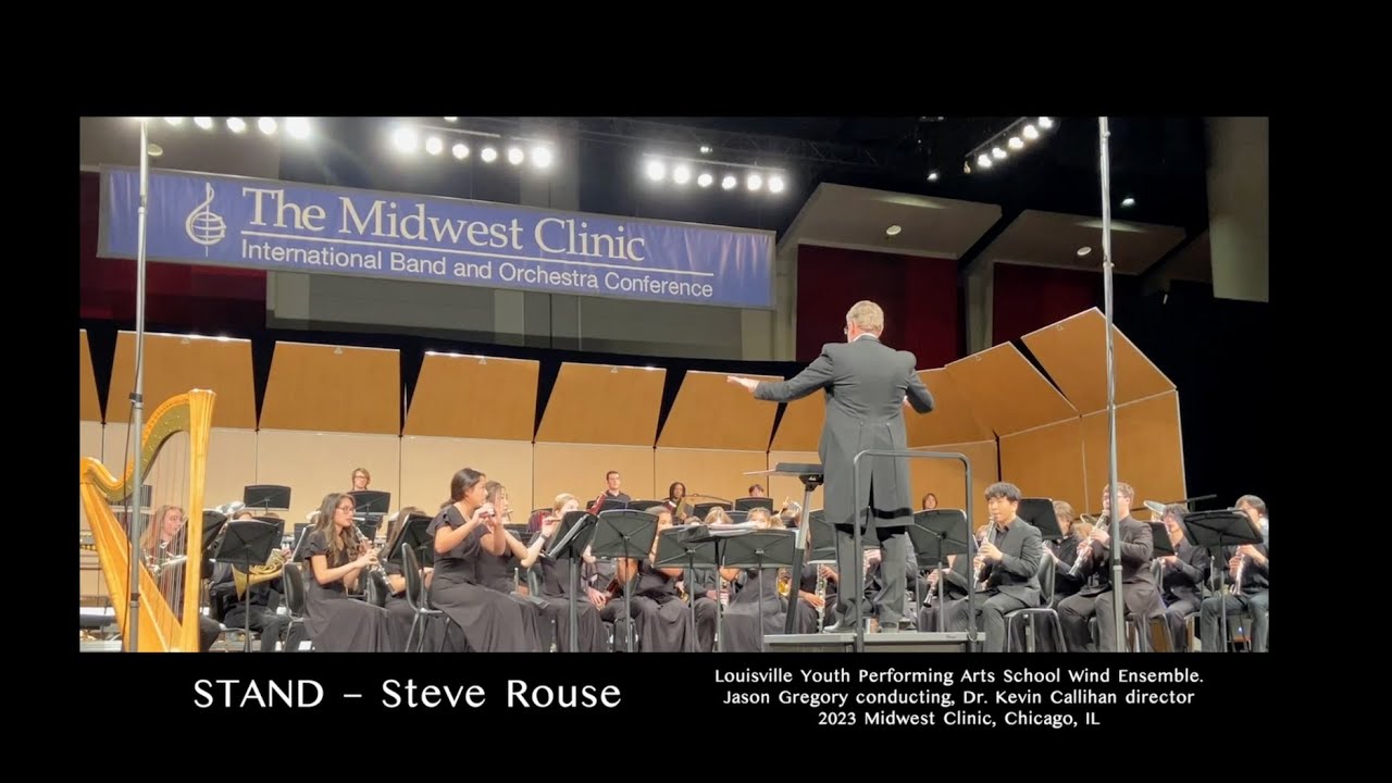 STAND - Steve Rouse (concert band, grade 3) - YouTube