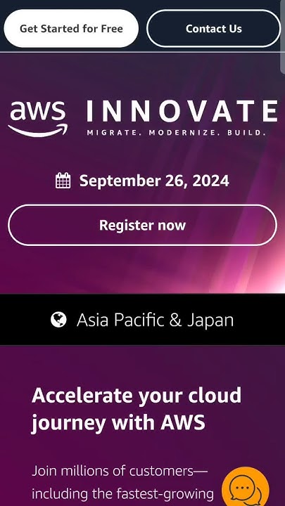 AWS INNOVATE Event | Migrate | Modernize | Build | Session | Register #aws #session - YouTube