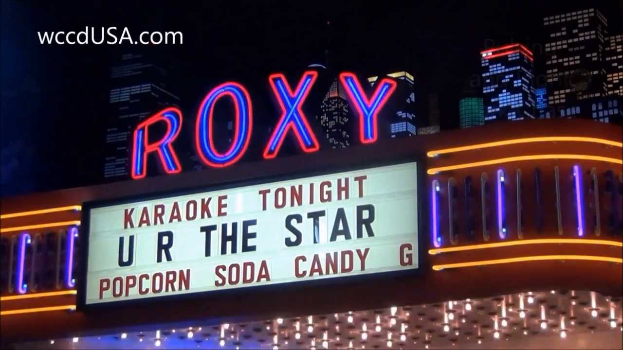 ANIMATED ROXY NEON SIGN - YouTube