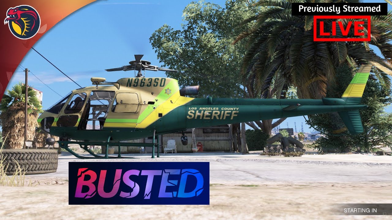 Busted Sunday? | Cops vs Robber | FiveM (Streamed 10/8/23) - YouTube