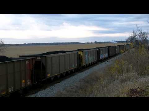 INRD 9025 25th Anniversary unit leads CP 800 at Tamarak., WI - YouTube